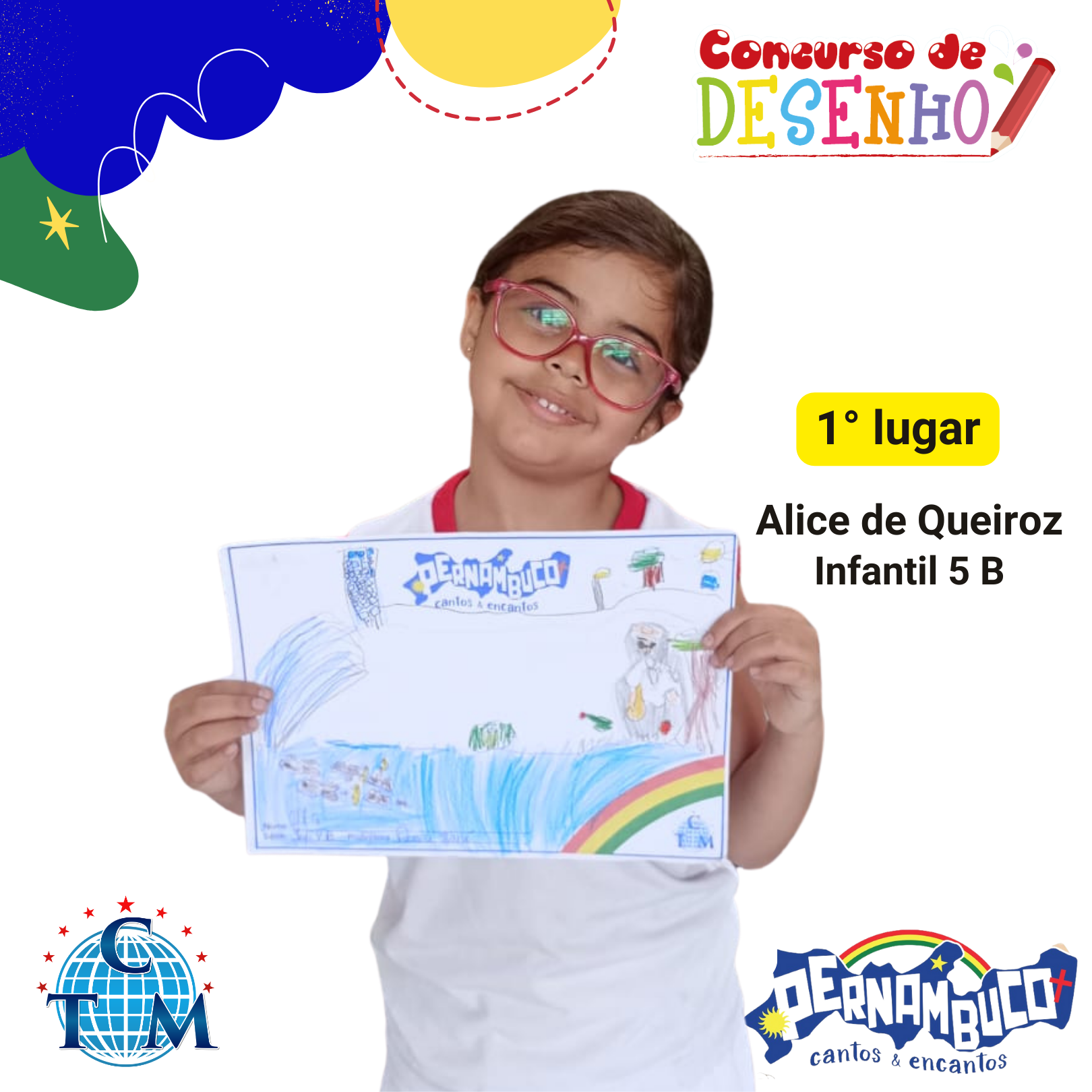 Alunos do Infantil V participaram do Concurso de Desenho
